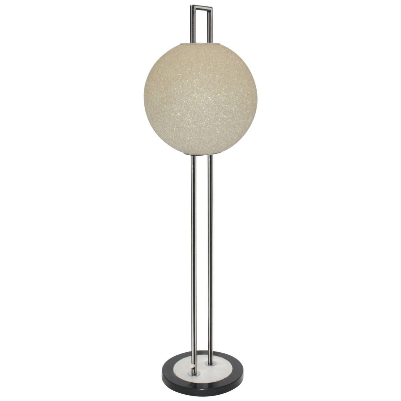 Space Age Snake Flexible Tube Vintage Plastic Metal Floor Lamp, 1960s ...
