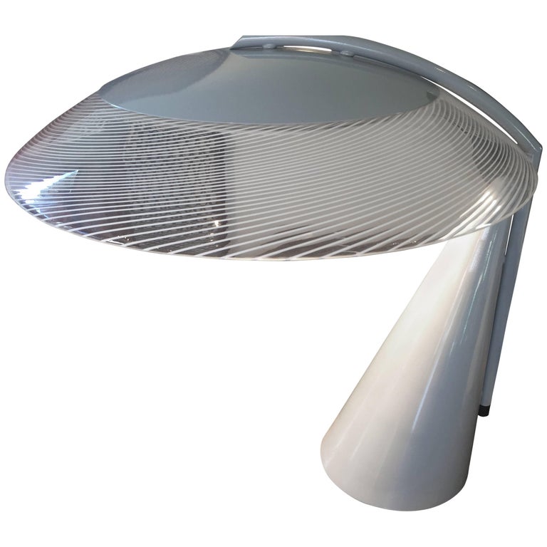 MCM Modern Streamline Italian Desk Lamp For Sale at 1stDibs