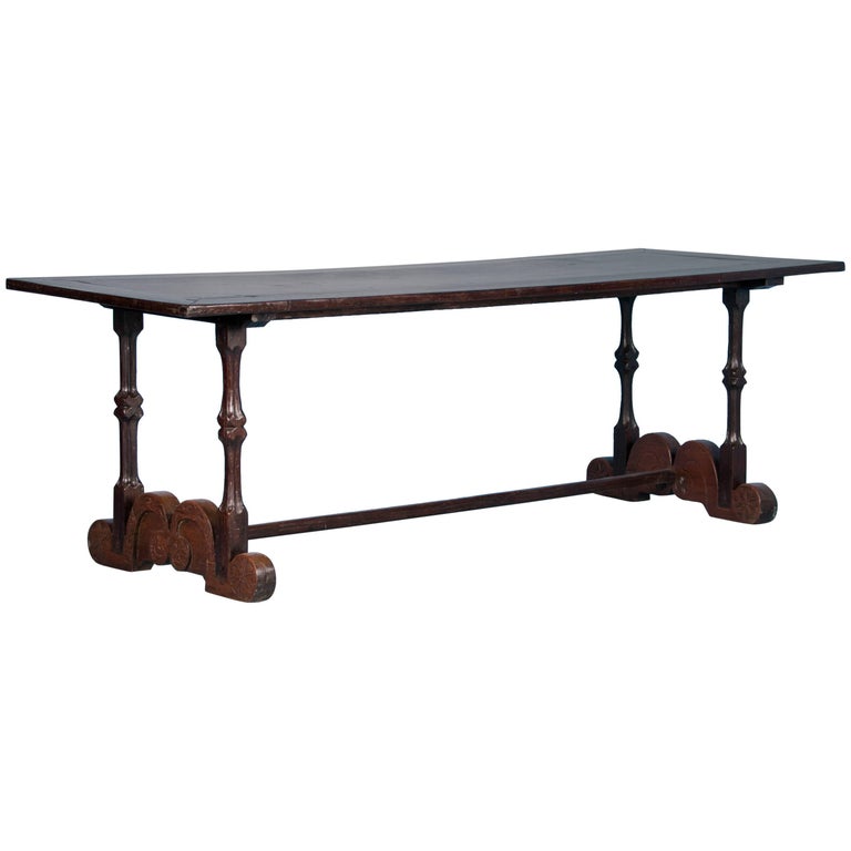 Antique Spanish Colonial Dining Table from the Philippines at 1stDibs