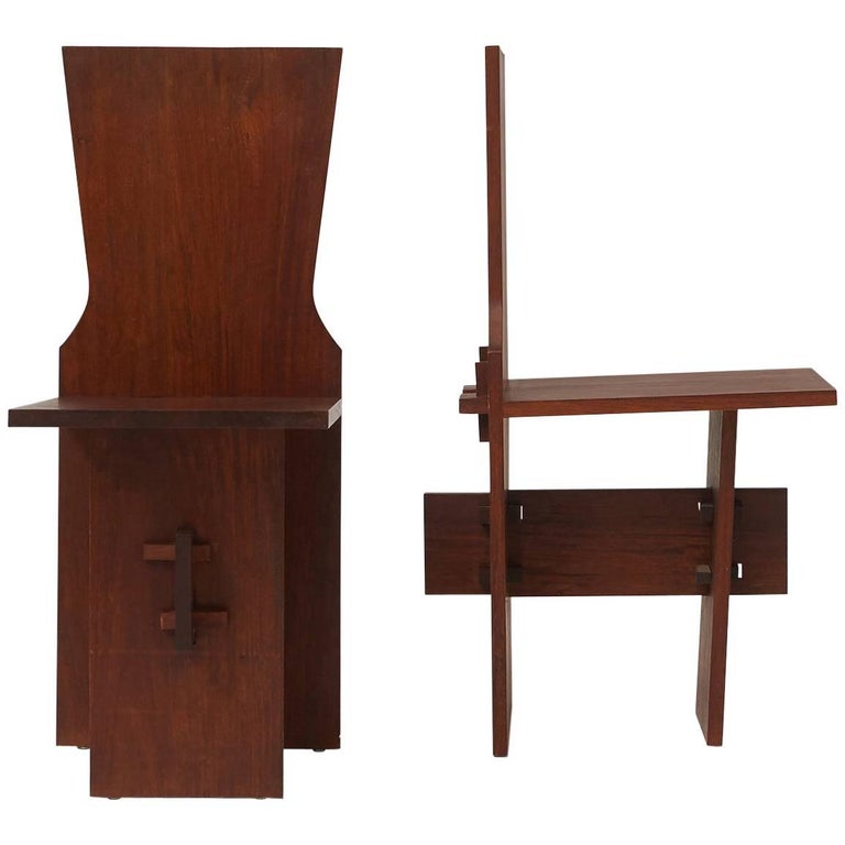Pair of Side Chairs by Daniel B.H. Liebermann at 1stDibs