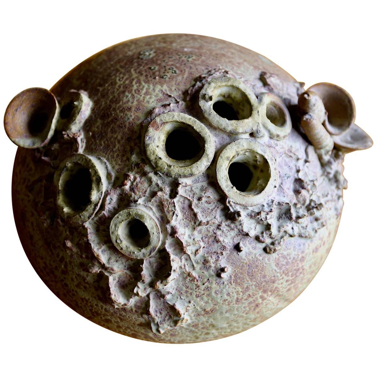 Ceramic Rock-Form Sculpture by Kenji Gomi at 1stdibs