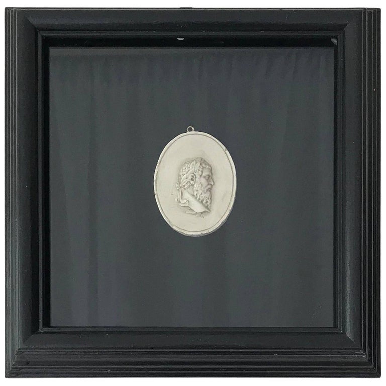 Grand Tour Style Framed Intaglio For Sale at 1stDibs