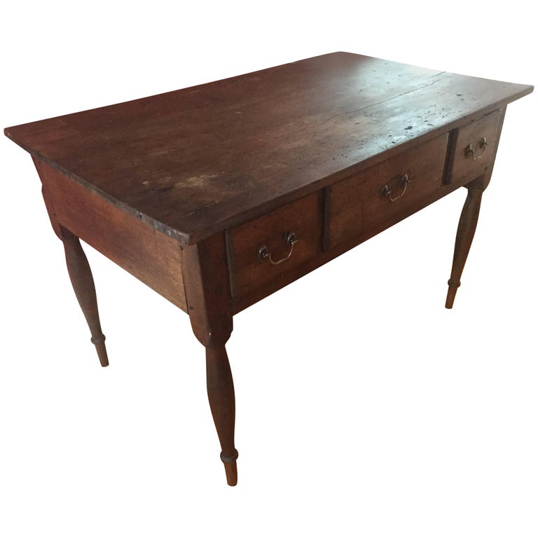 Single Board 18th Century American Tavern Table For Sale at 1stDibs