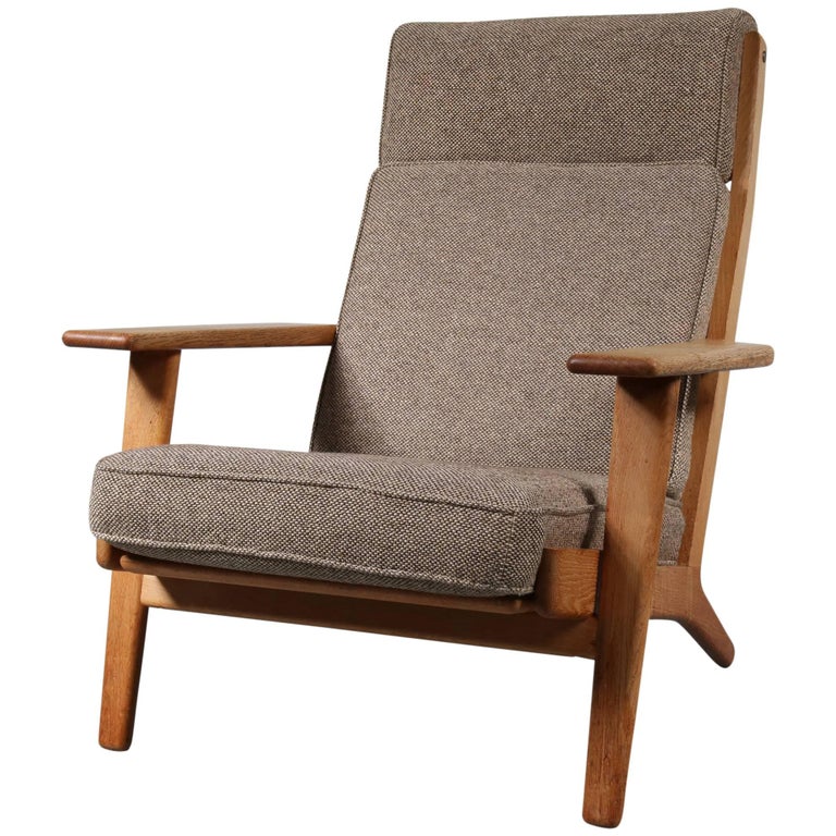 Hans J. Wegner Ge290 Lounge Chair, Denmark, 1950 at 1stDibs | hans ...