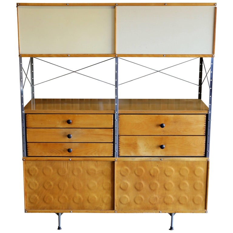 Charles and Ray Eames Storage Unit ESU 400-N at 1stDibs | charles & ray ...