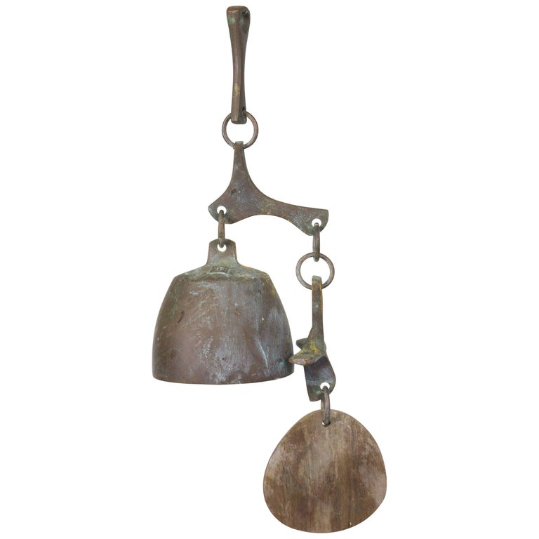 Richard Fisher Bronze Wind Bell for US Bells at 1stDibs