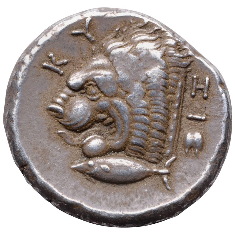 Ancient Greek Silver Tetradrachm Coin of Alexander the Great, 323 BC at ...