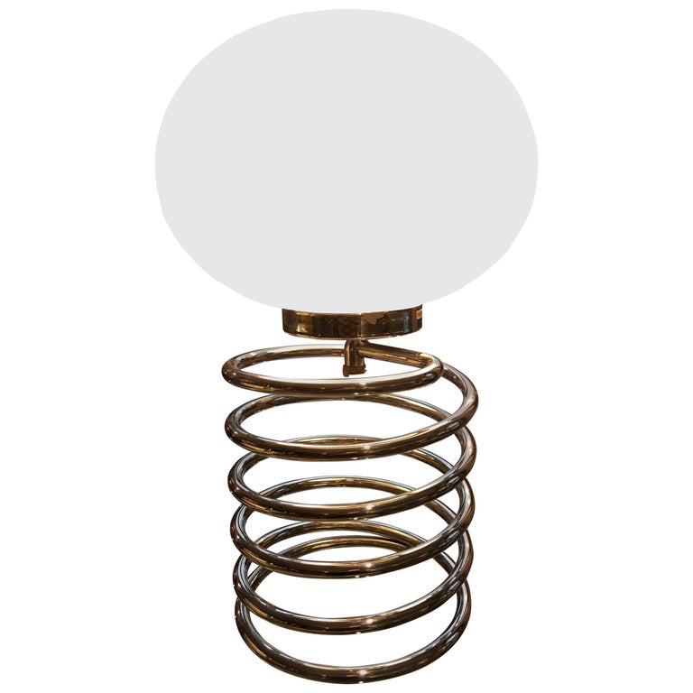 Large Ingo Maurer Spring Table Lamp For Sale at 1stDibs