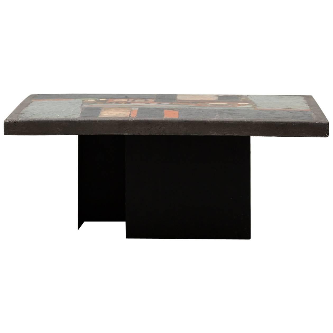 Handsome Paul Kingma Square Coffee Table at 1stDibs | handsome sq