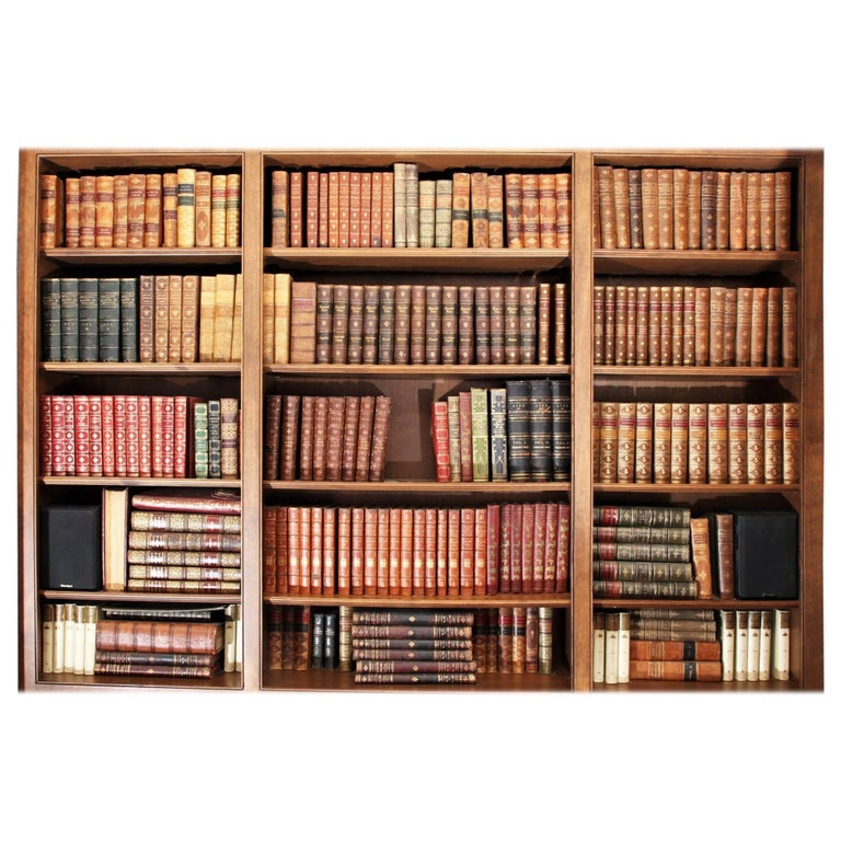 Very Large Collection of Antiquarian Leather Bound Books at 1stDibs