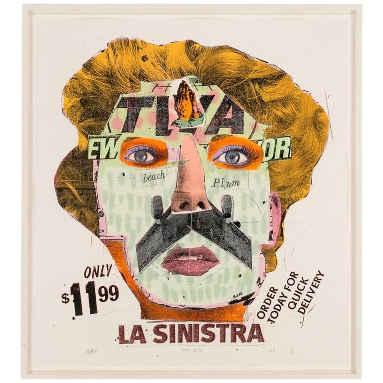 Large Silk Screen Original Print by Bast For Sale at 1stDibs | bast art ...