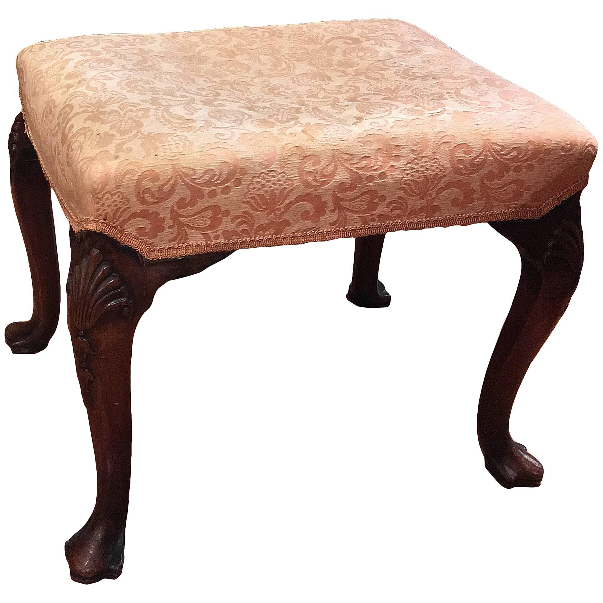 18th Century Georgian Oak Stool at 1stDibs