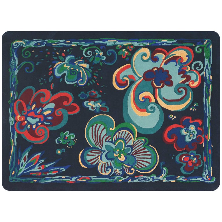 'Pietra Dura' Hand-Tufted Area Rug by Jean Boggio and Pinton For Sale ...