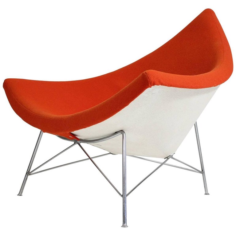 George Nelson Lounge Chairs at 1stdibs