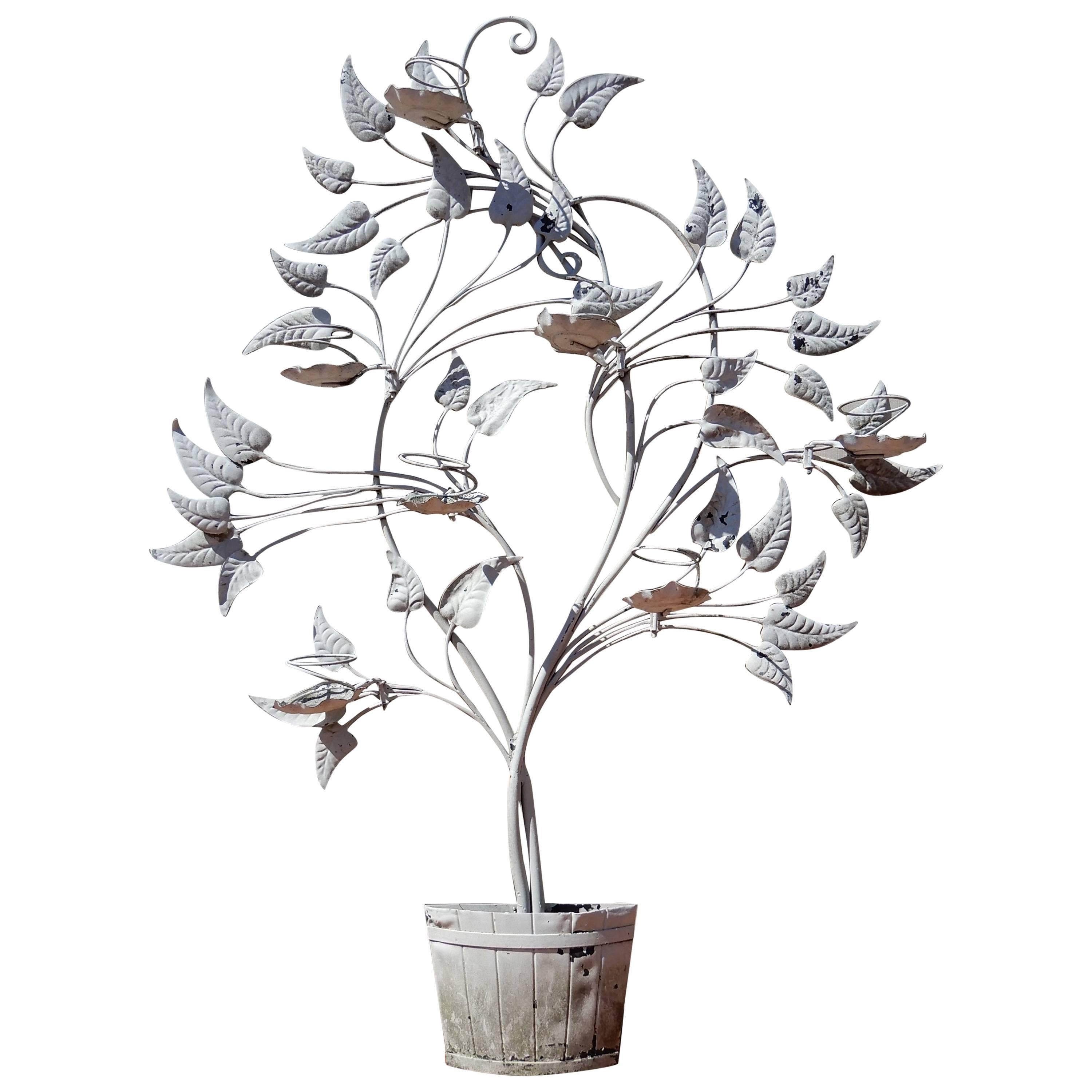 Salterini Vintage Wrought Iron Tree for Flower Pots at 1stDibs