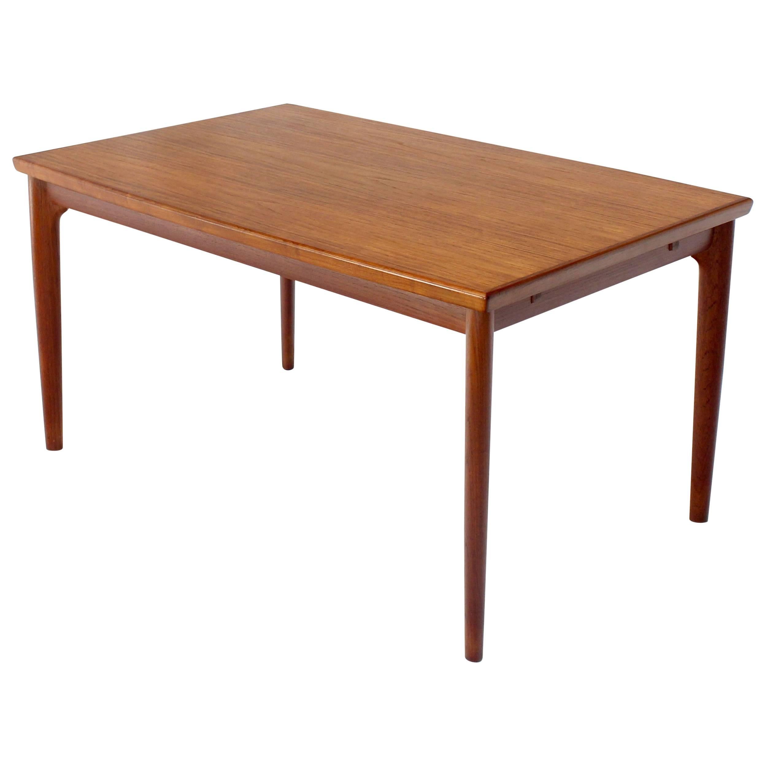 Danish Modern Rectangular Boat Shape Refectory Dining Table at 1stDibs ...