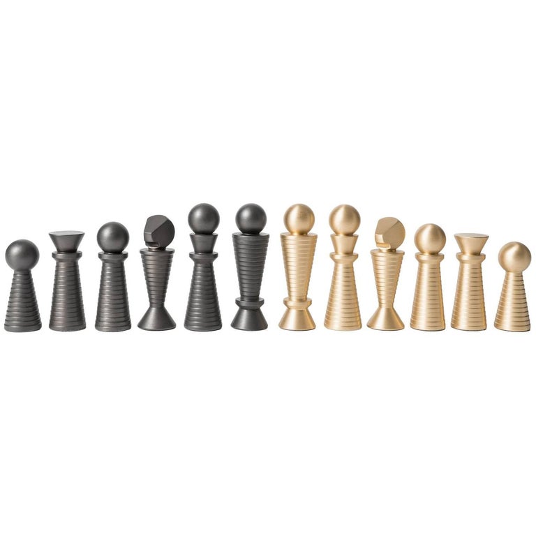 Indian Emerald and Ruby Chess Set at 1stdibs