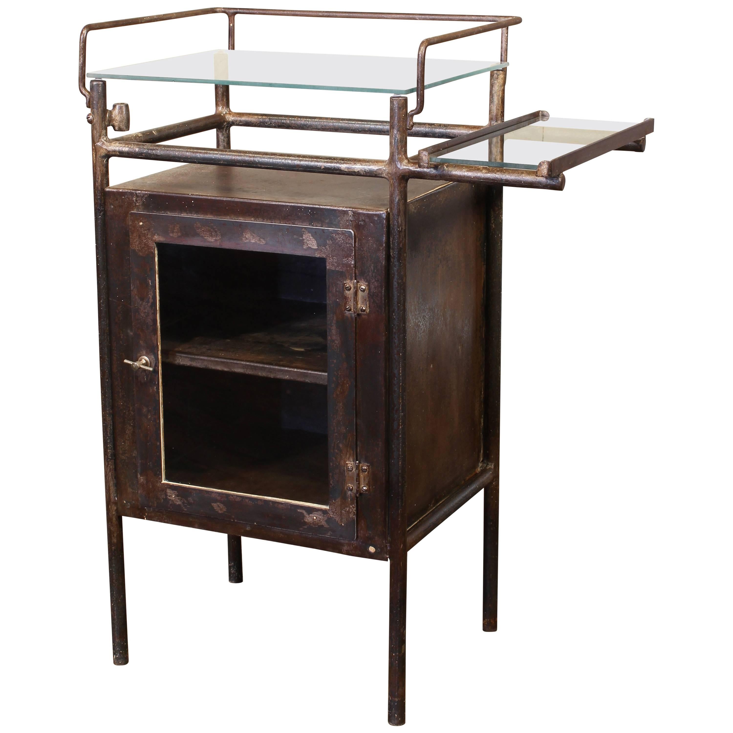 Antique Distressed Medical Storage Cabinet at 1stDibs | antique storage ...