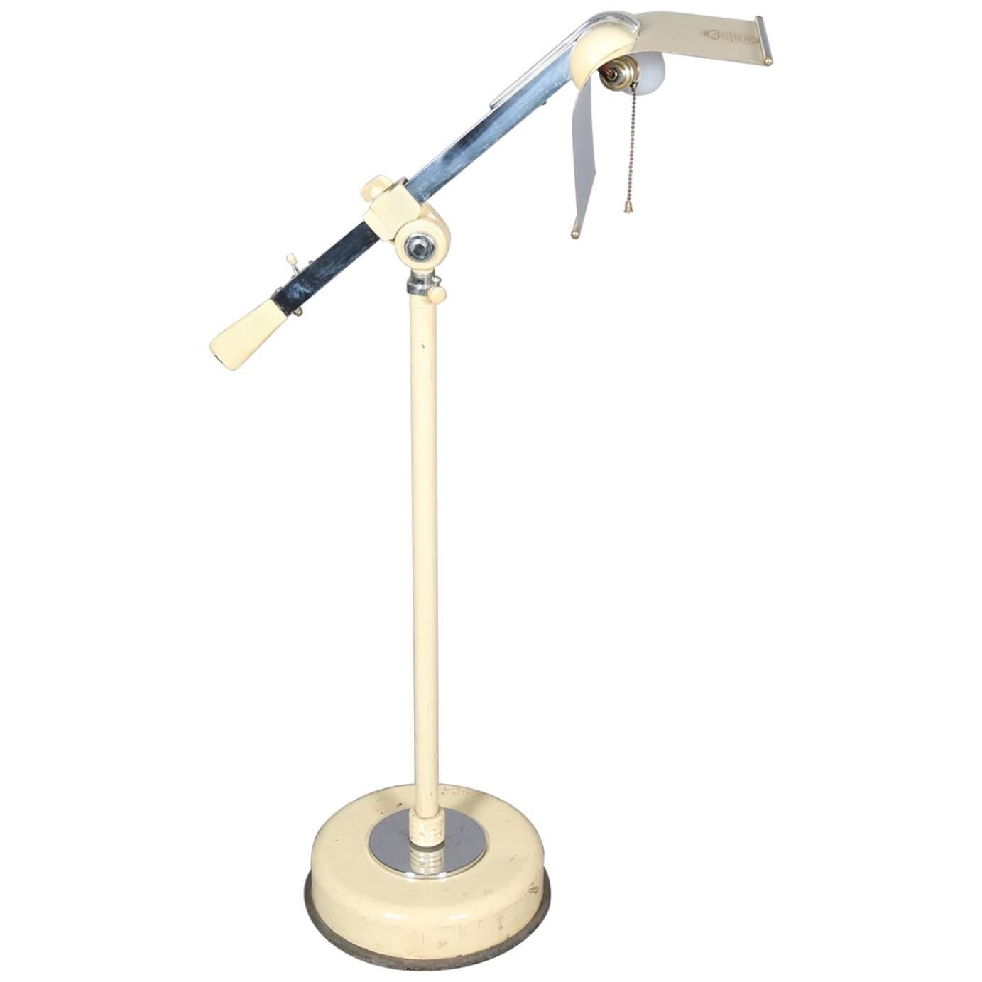 Industrial Telescoping Sperti Irradiation Floor Lamp Model Hi-41, circa ...
