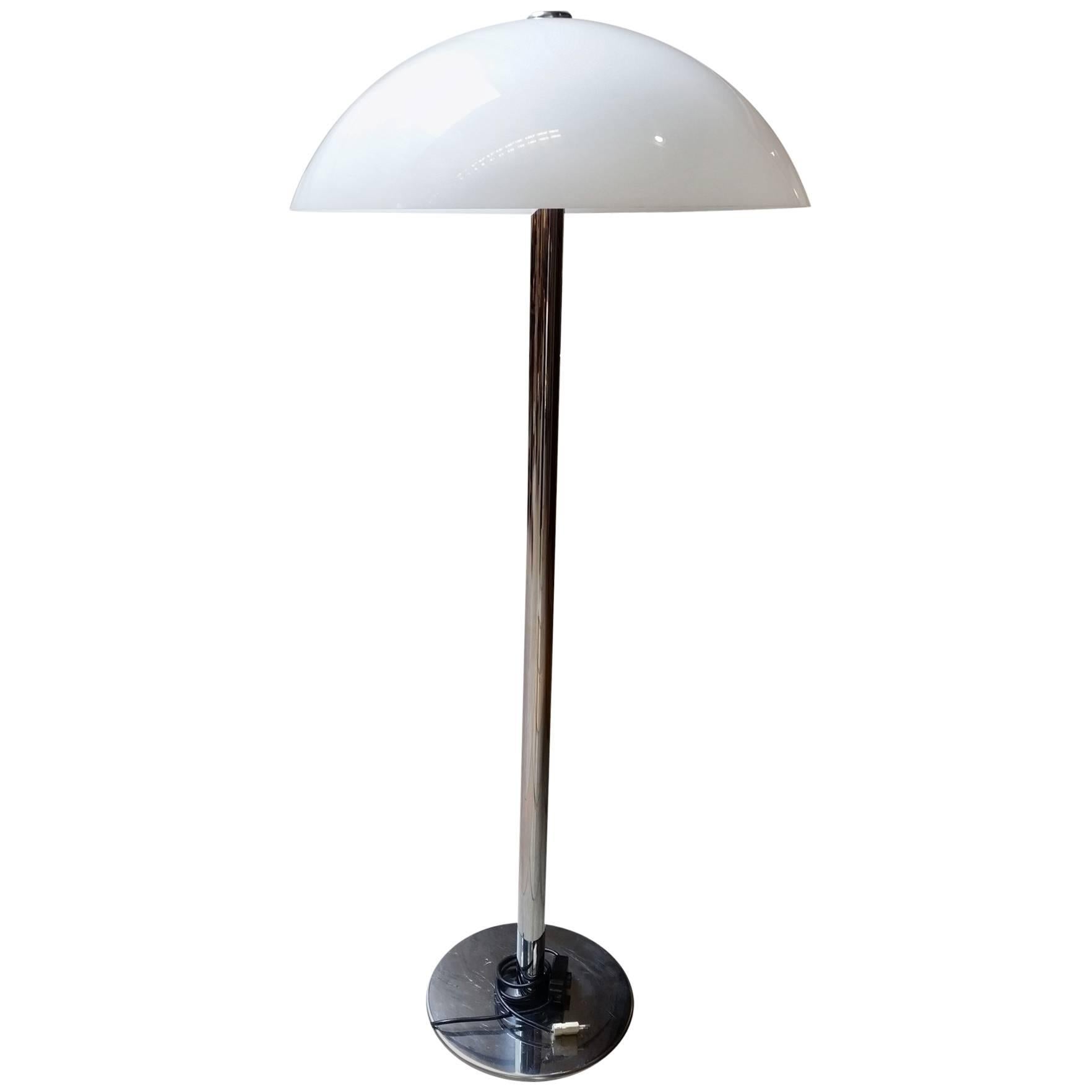Harvey Guzzini for Laurel Lighting Company Arc Lamp. at 1stDibs