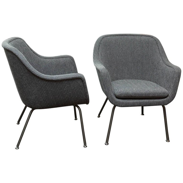 Bumper Chairs By Ward Bennett at 1stDibs