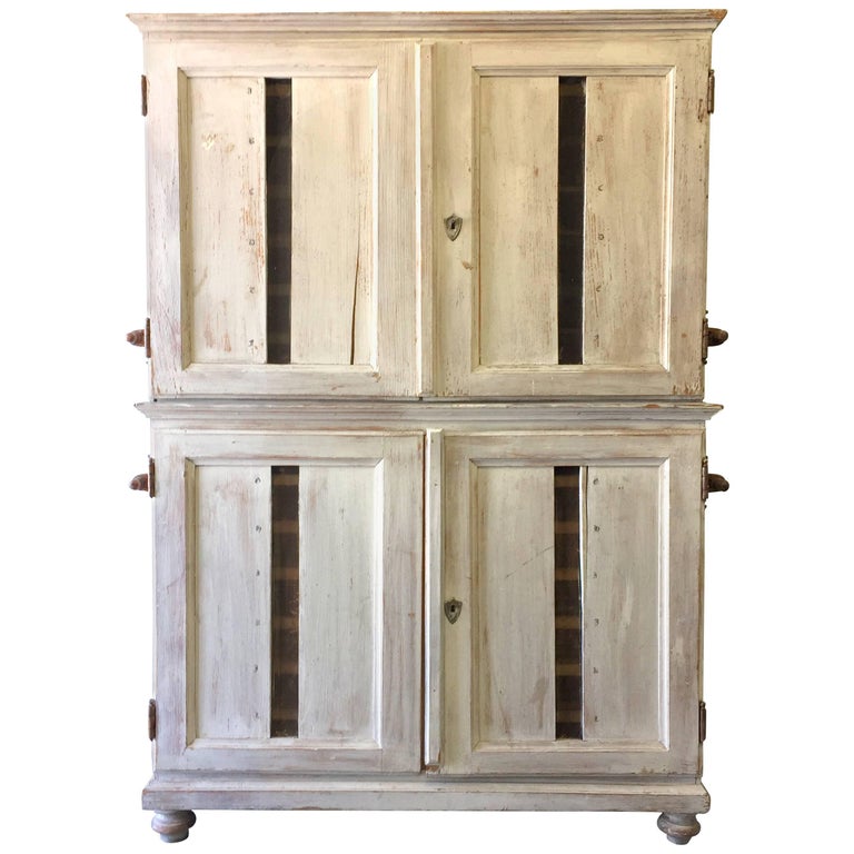 Late 1800s and Early 1900s Antique Wooden Cupboard Cheese Cabinet ...