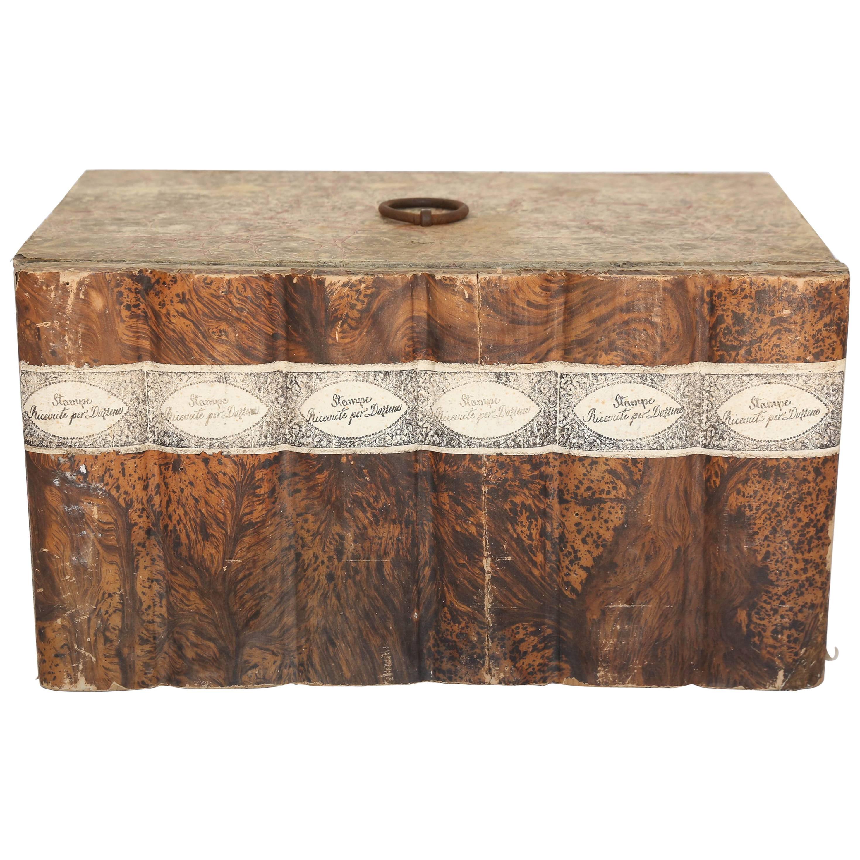 Antique Italian File Box at 1stDibs