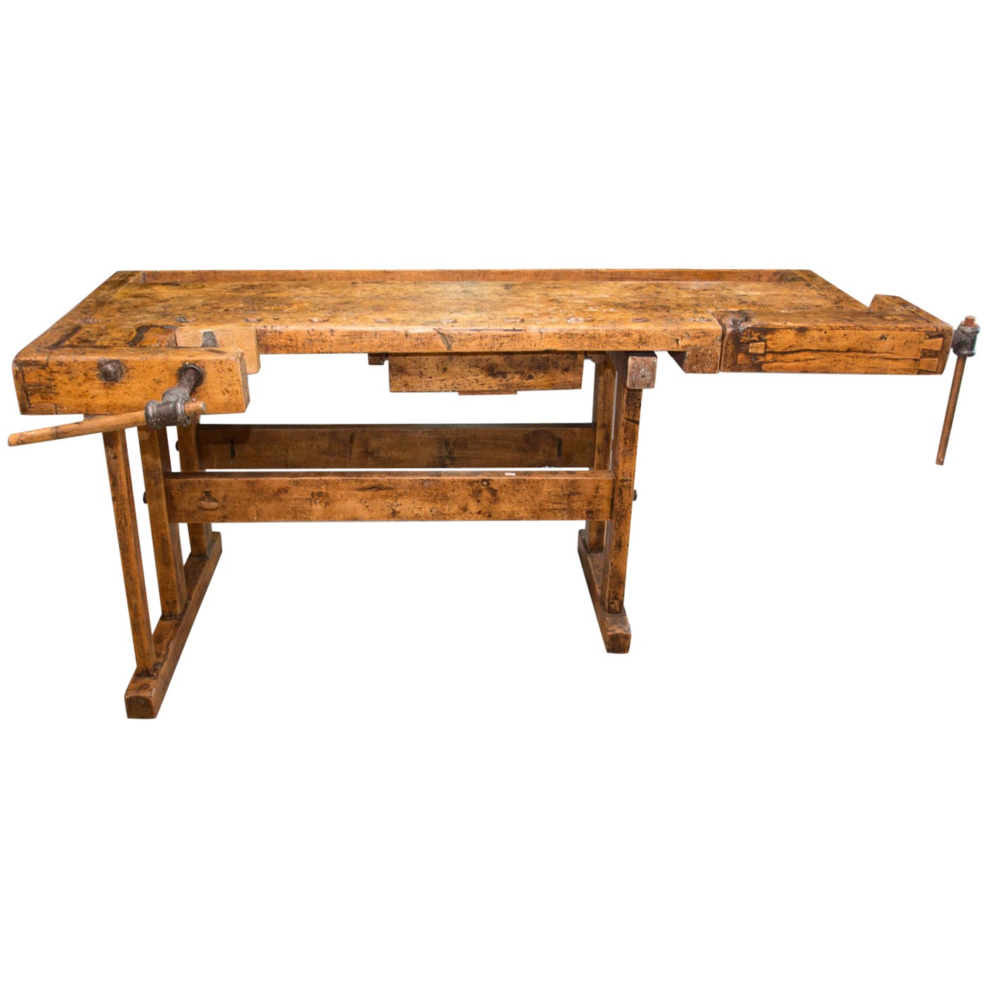 Antique French Carpenter’s Workbench at 1stDibs