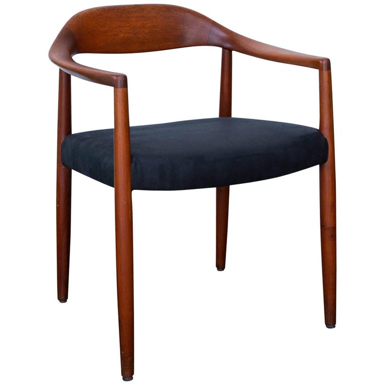 Round Chair Teak Armchair For Sale at 1stDibs
