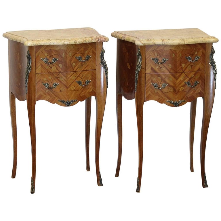 Matching Pair of Bedside Tables - PBT1 at 1stDibs