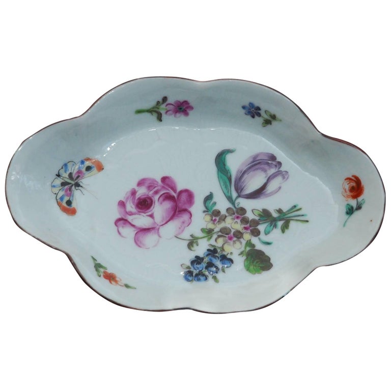 Spoon Tray Decorated in London by James Giles, China, circa 1760 For ...