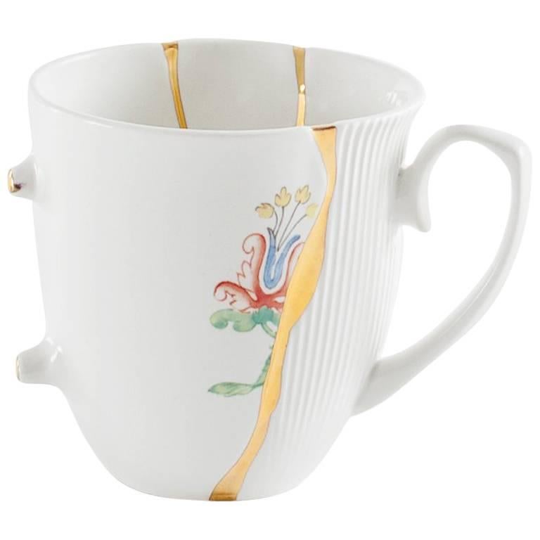 Seletti "Kintsugi-N'1" Mug in Porcelain For Sale at 1stdibs