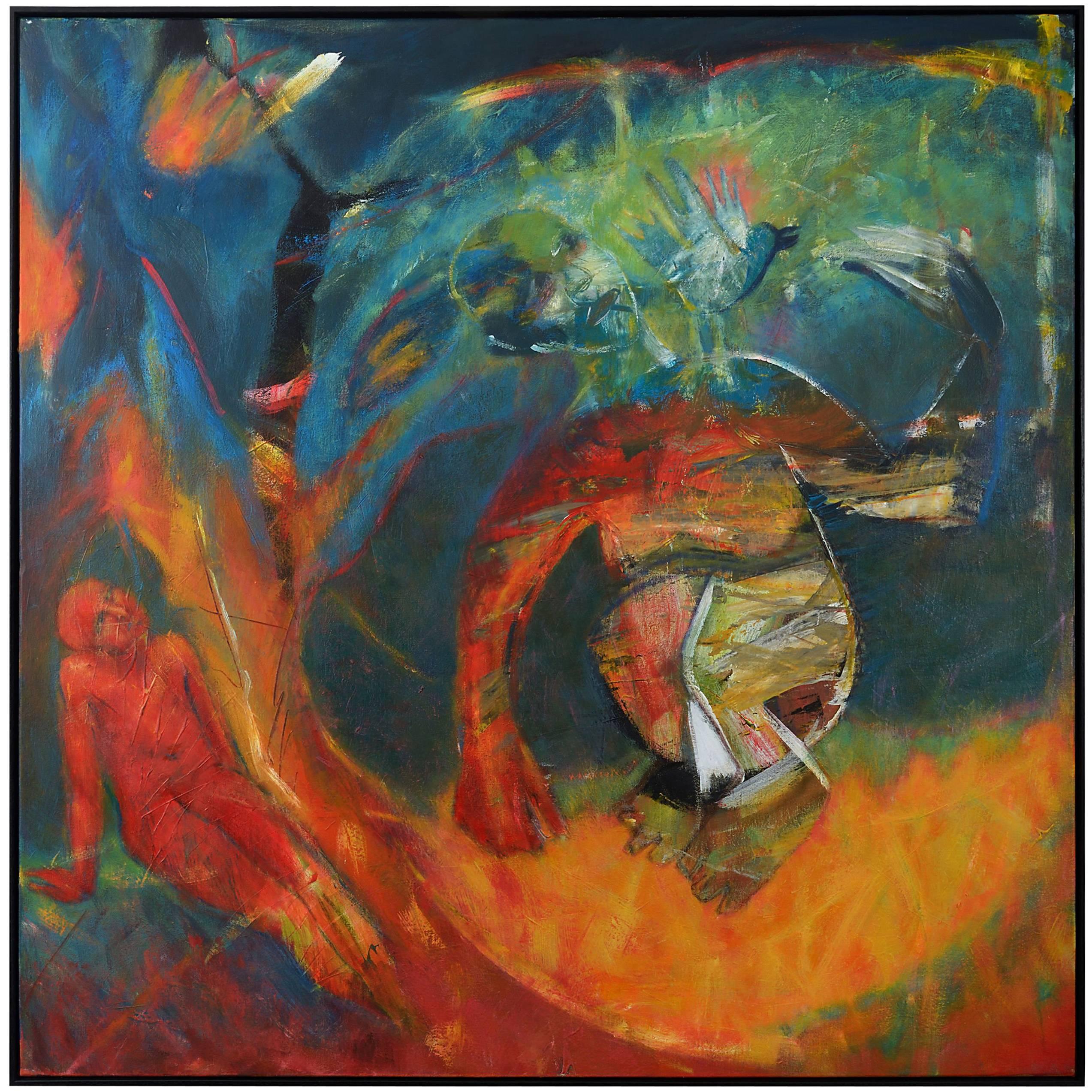 "Desert Australia, " Diorama Box with Kangaroos and Outback by Andrew ...