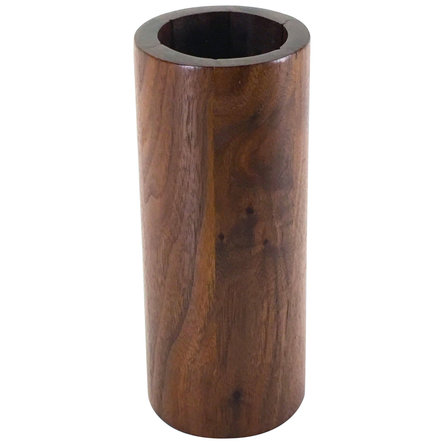 Walnut Vase For Sale at 1stDibs