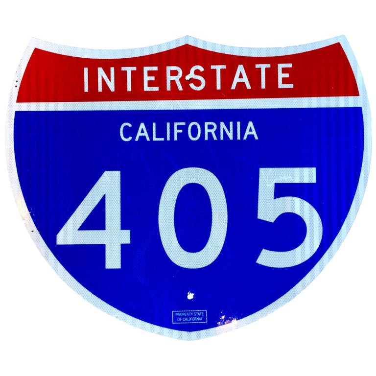 405 Freeway Sign at 1stDibs