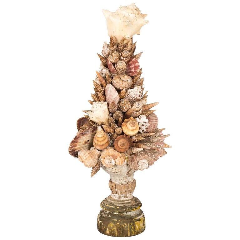 Italian Shell Table Centrepiece at 1stDibs