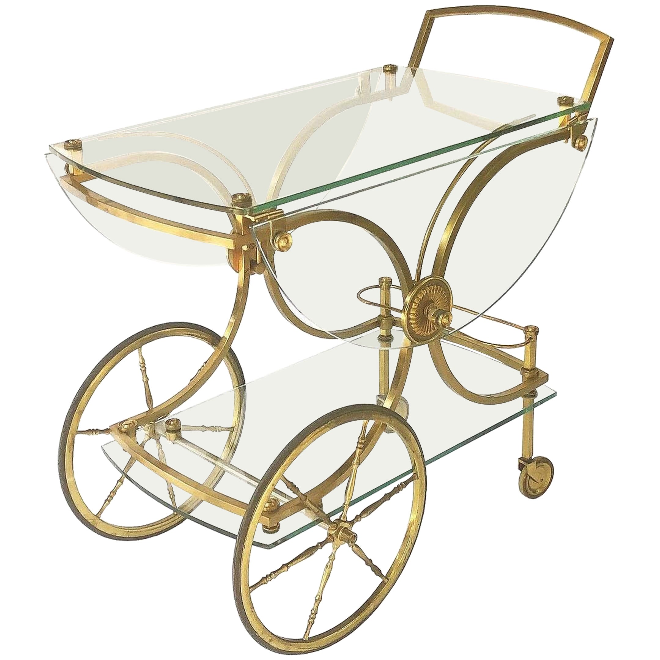 Art Deco Champagne Bar Cart by Pommery at 1stDibs | pommery champagne ...