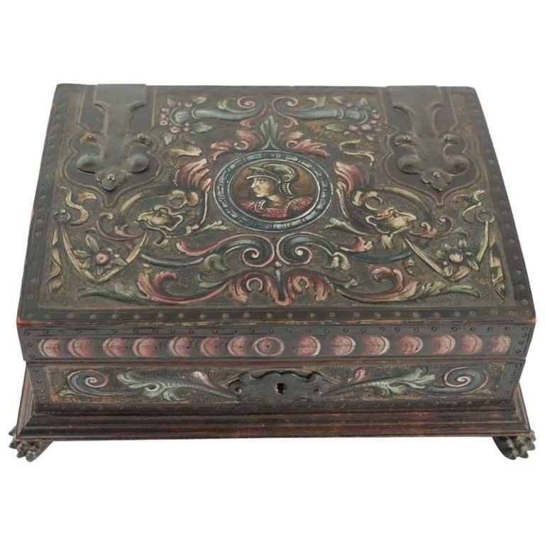 Jewelry Box in the Style of the Renaissance For Sale at 1stDibs ...