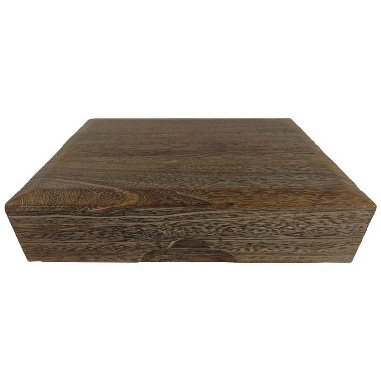 Ballot Box Hand-made of Wood with Padlock and Key at 1stdibs