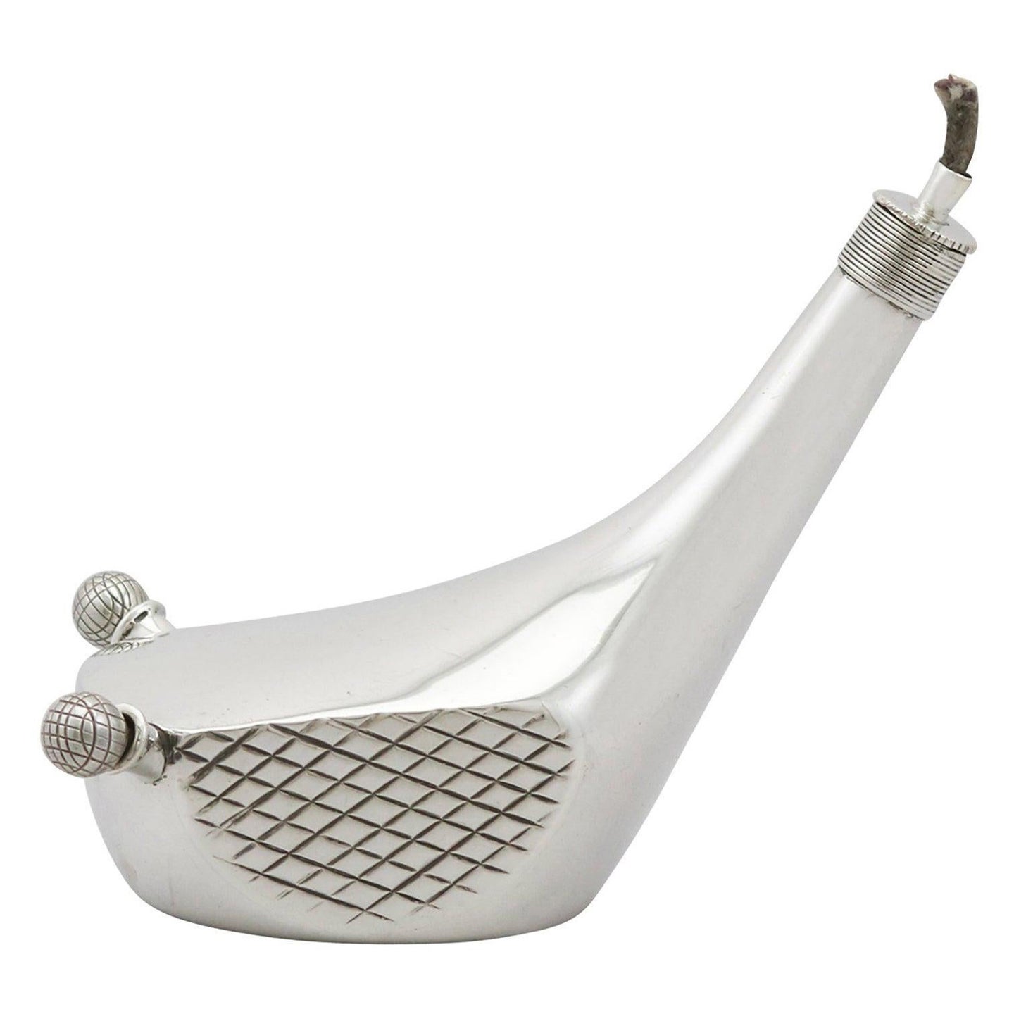 Edwardain Sterling Silver Military Grenade Cigar Lighter by Asprey For ...