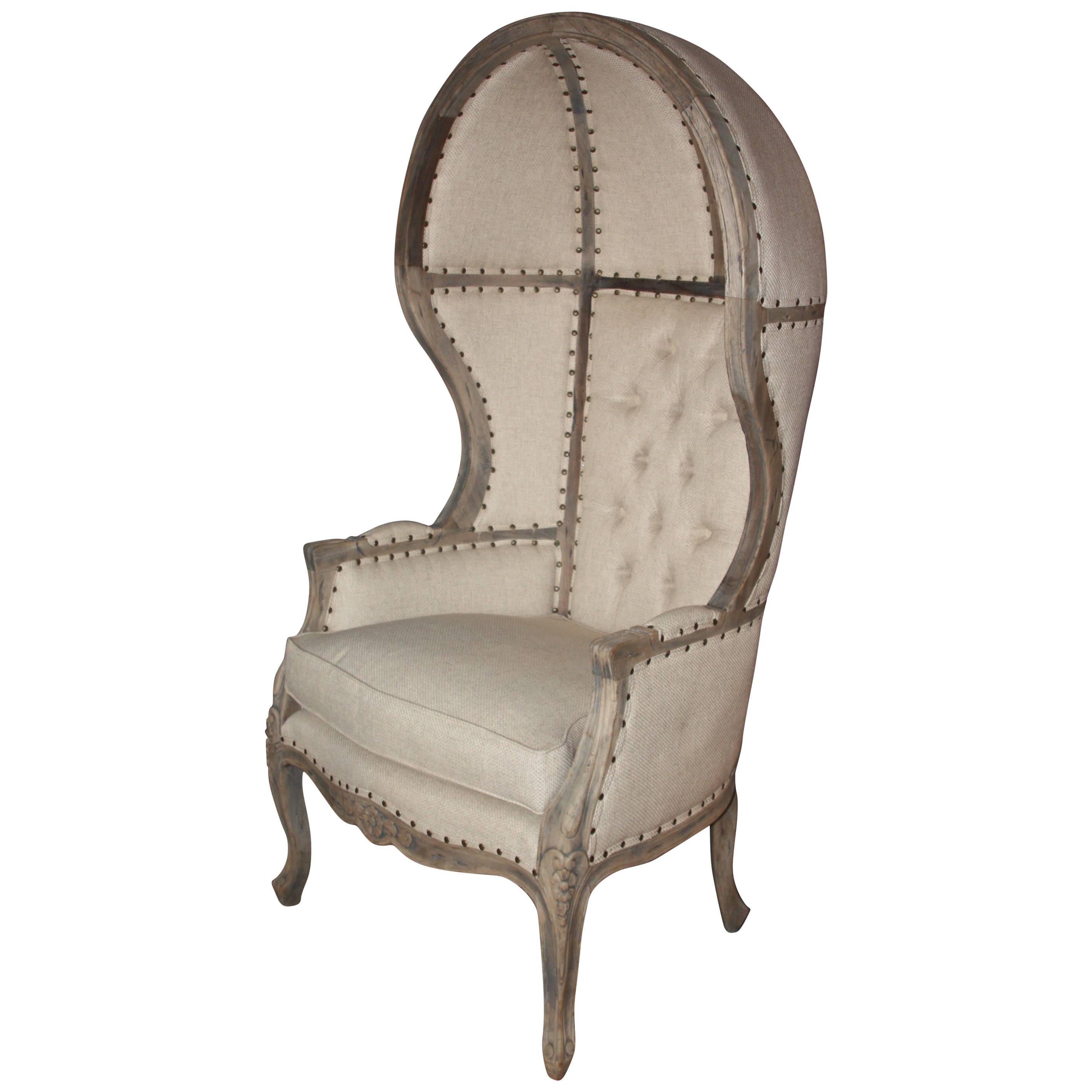 19th Century French Canopy Chair at 1stDibs