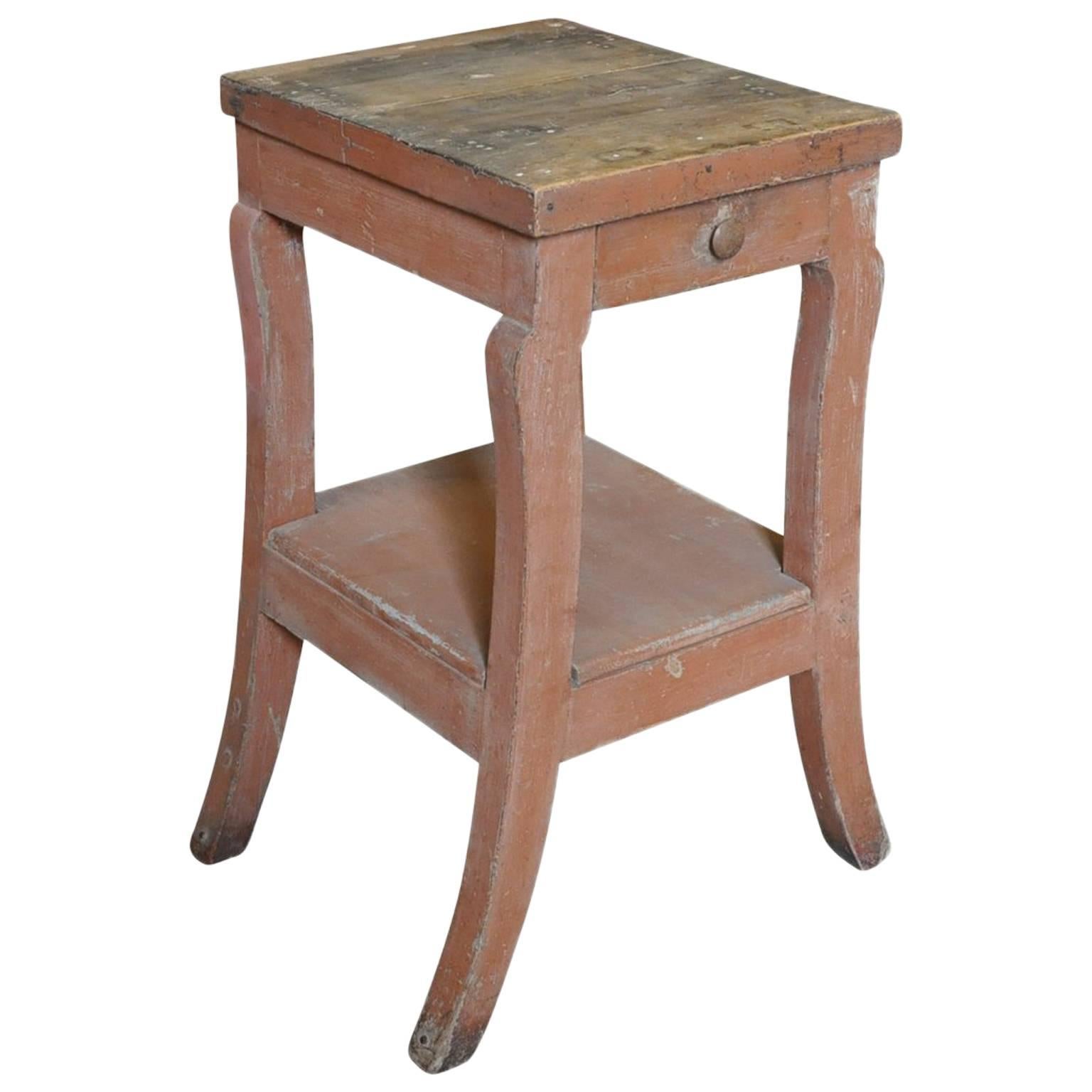 Mid-Century Italian Woven Rattan Snail Form Side Table at 1stDibs