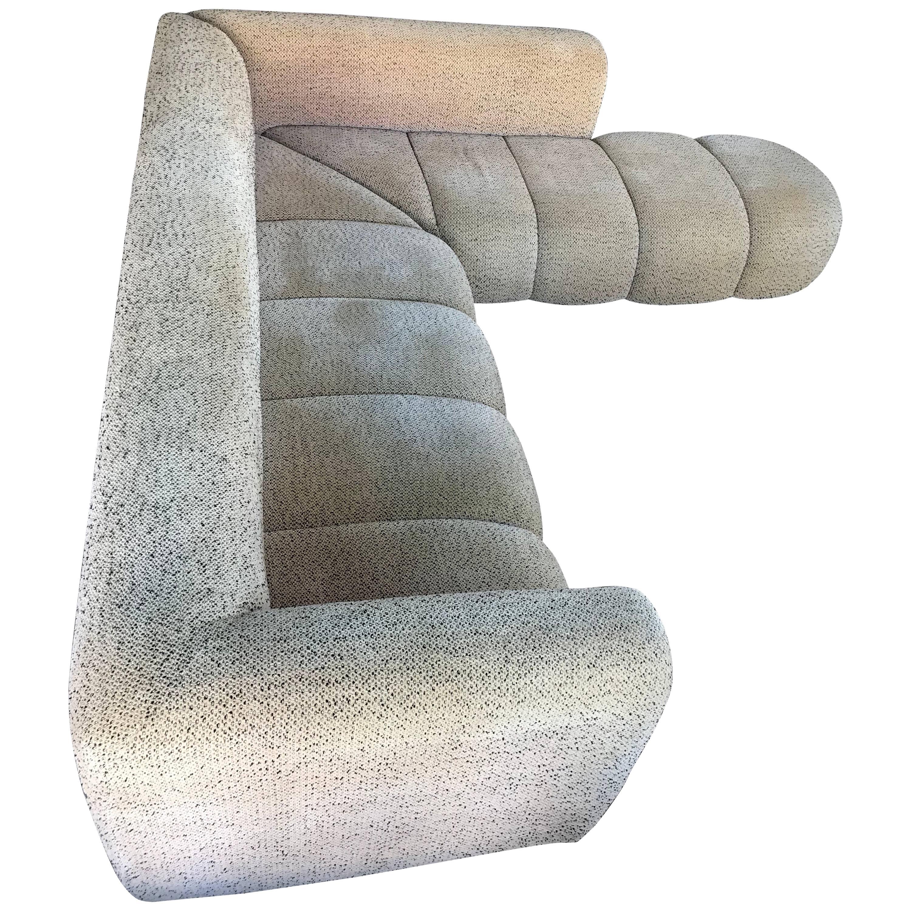 Steve Chase Iconic Signature Sofa in Robert Crowder Handwoven Fabric at ...