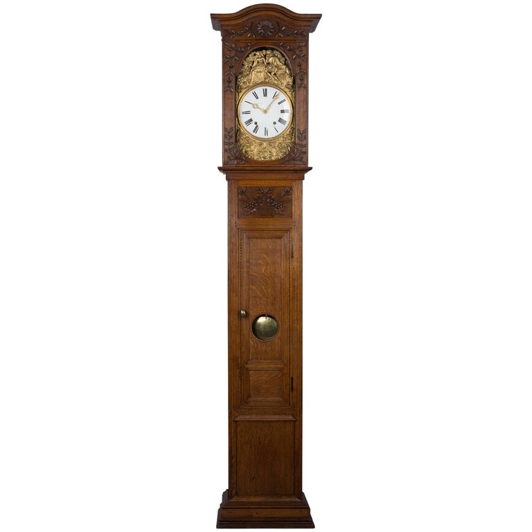 19th Century French Horloge de Parquet or Tall Case Clock For Sale at ...