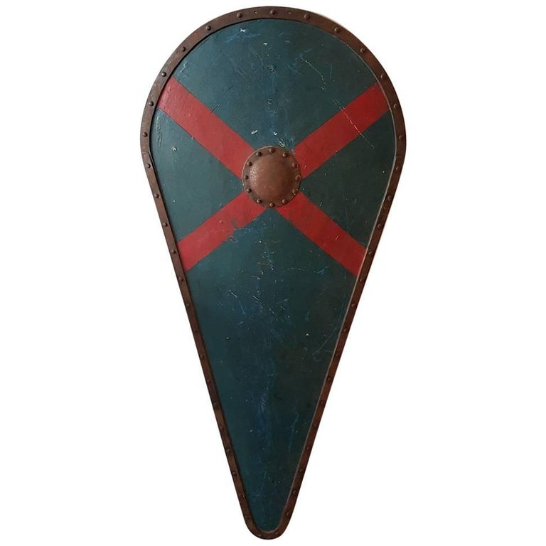 Old Iron Kite model Medieval Shield from circa 1900 at 1stDibs