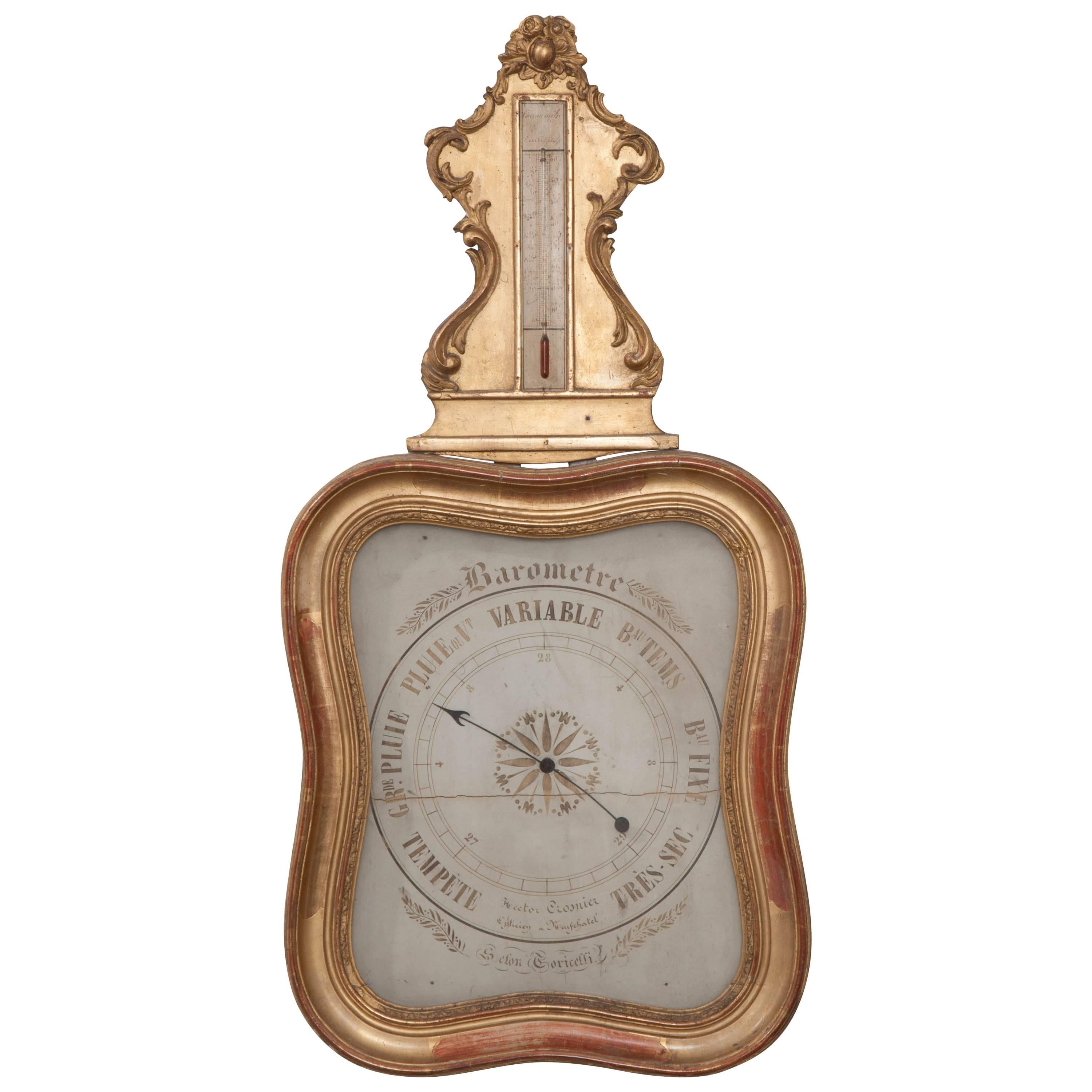 19th Century Float Mercury Barometer at 1stDibs