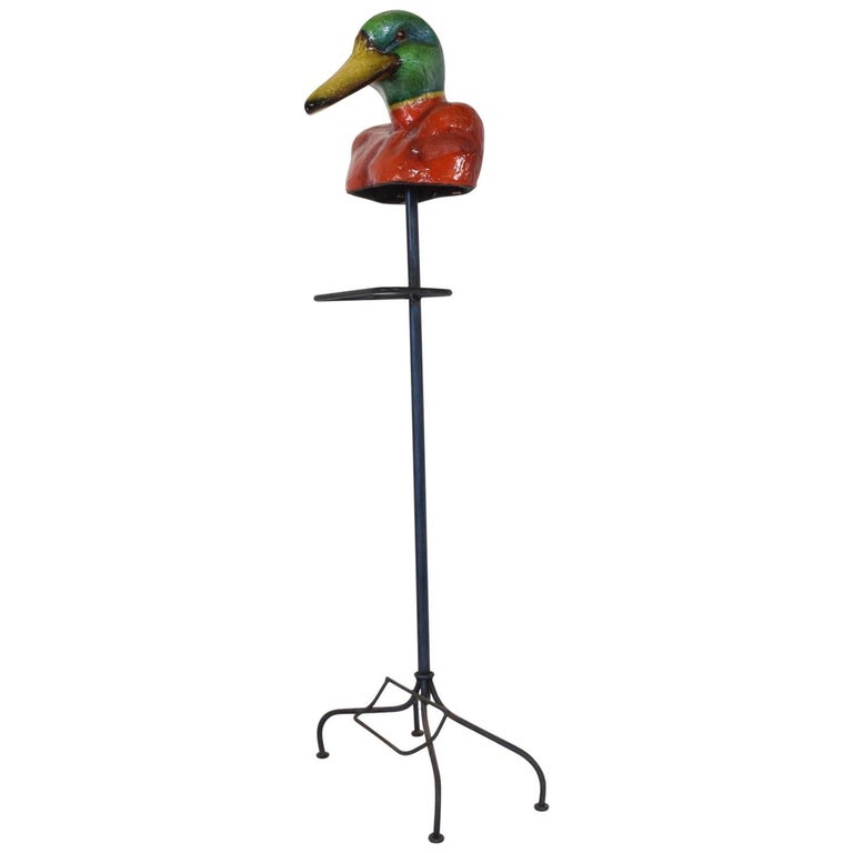 Whimsical and Surrealistic Duck Valet Coat Rack by Sergio Bustamante ...