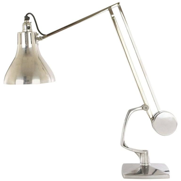 Counterweight Desk Lamp by Hadrill and Horstmann Attributed, 1930s at ...