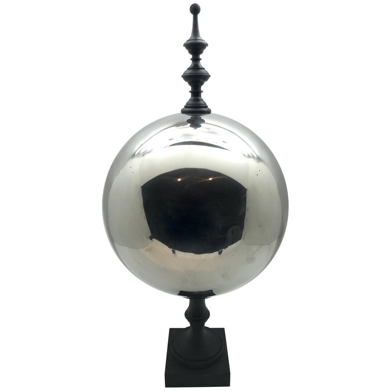 Butler's Ball with Finial at 1stDibs