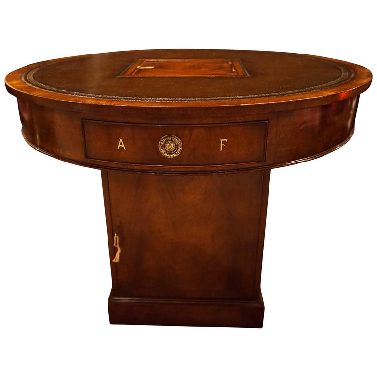 1890s Cast Iron Victorian Adjustable Tilting Drafting Table with Oak ...